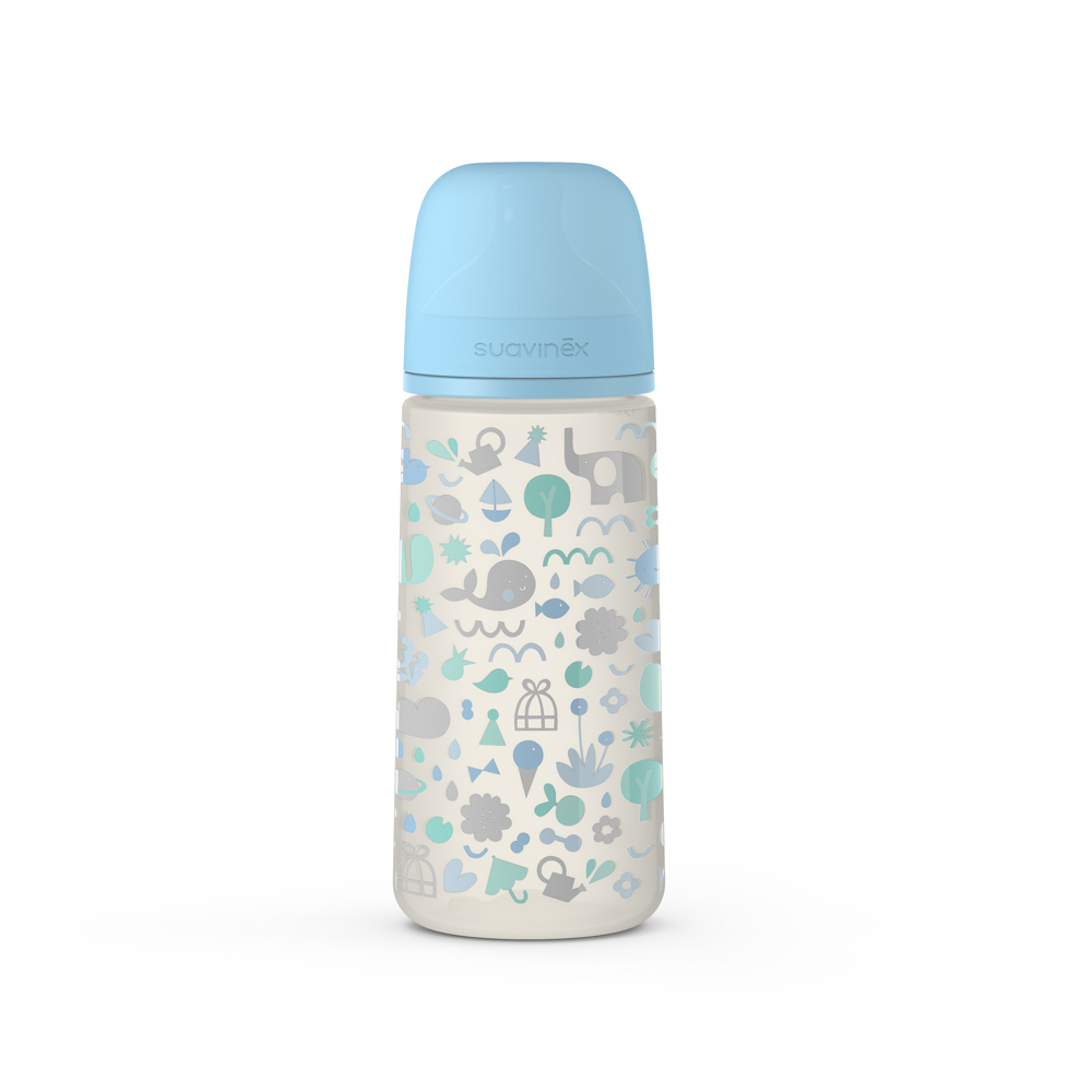 Biberón Anticólico Memories Flujo Denso (L) 360 ml – 12 onzas Suavinex ...