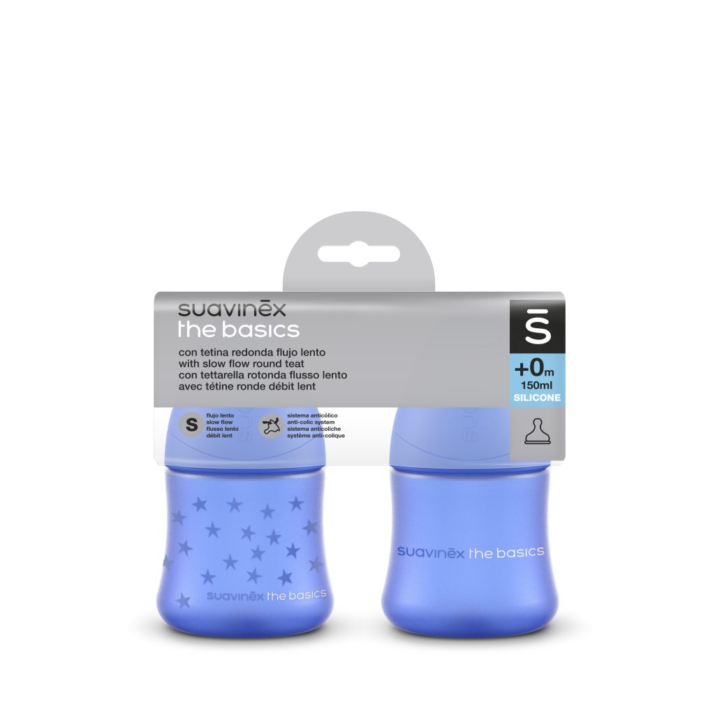 Set 2 biberones The Basics 150 ml – 5 onzas Suavinex – Suavinex Perú